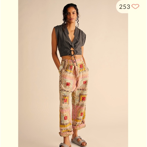 Magnolia Pearl | Pants & Jumpsuits | Magnolia Pearl Patchwork Pants ...